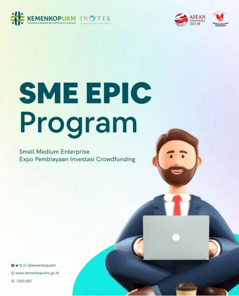 SME EPIC, Program Pembiayaan dan Investasi Crowdfunding oleh Kemenkop ...